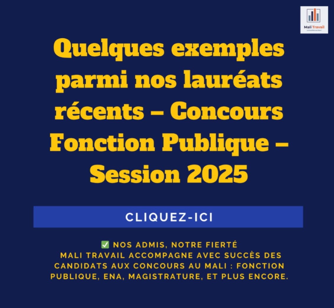 Stage - Offres de Stage au mali