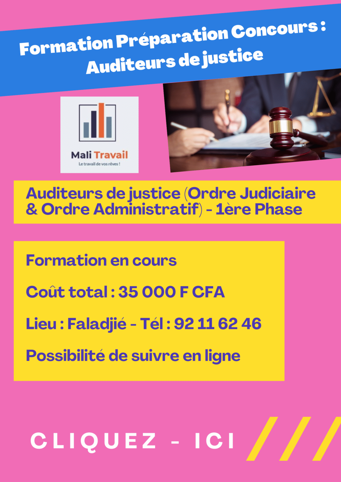 Stage - Offres de Stage au mali