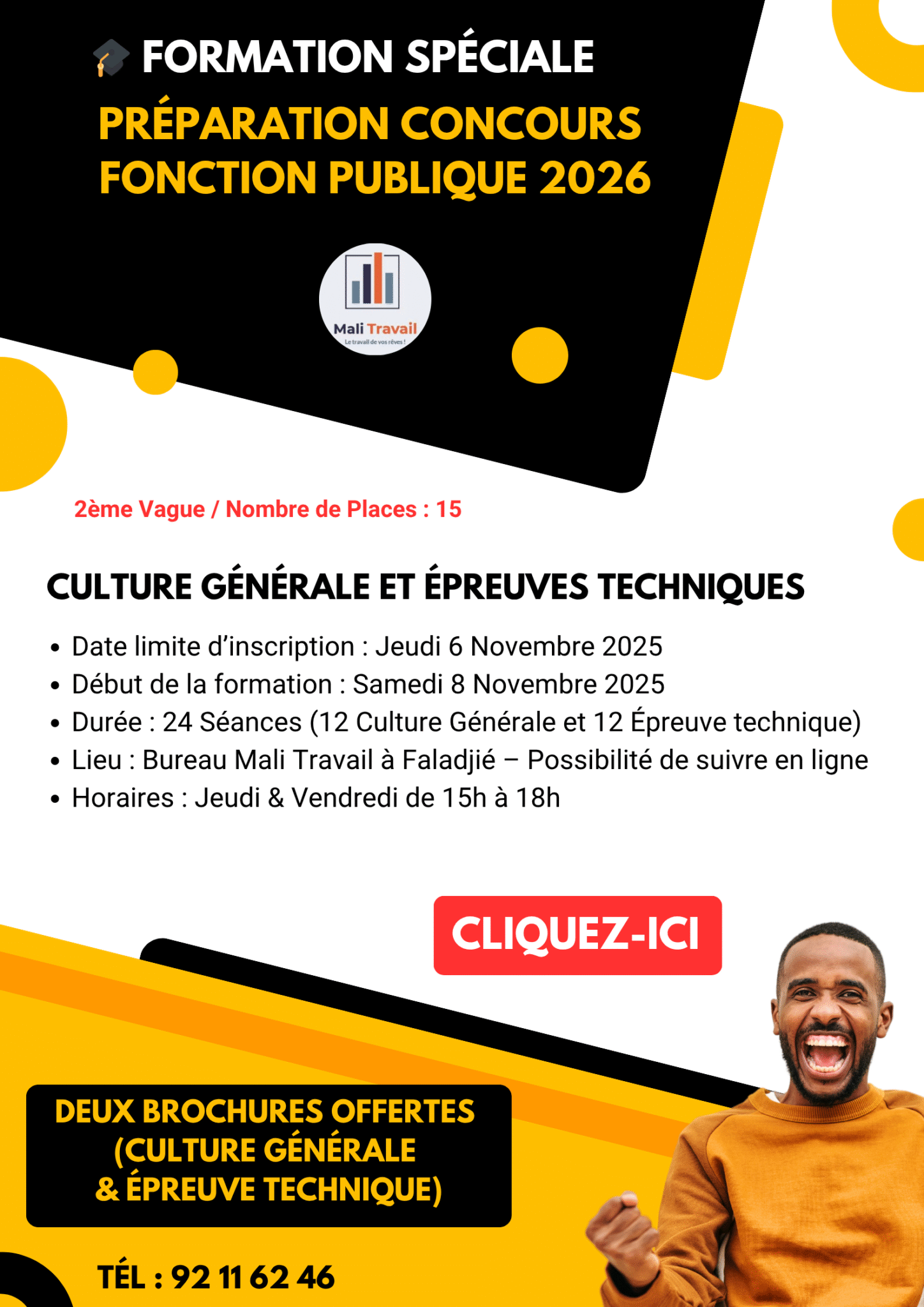 Emploi - Offres d'emploi chez Mali Travail